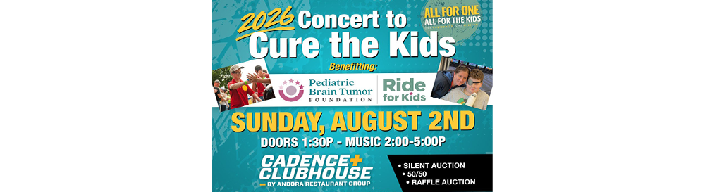 2026 Concert to Cure the Kids - Pediatric Brain Tumor Foundation
